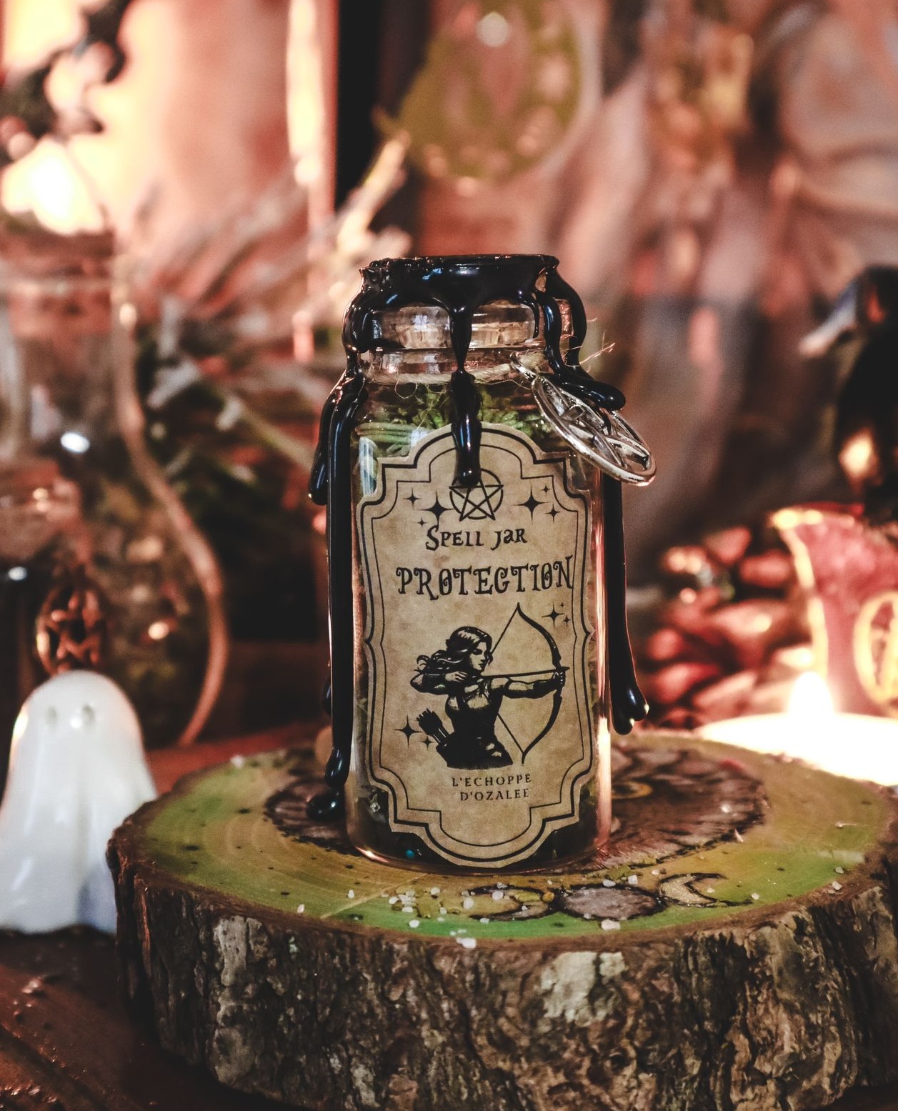 Spell jar Protection - Ozalee Intuitive